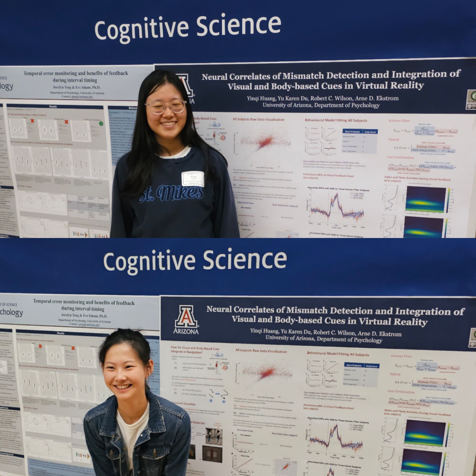 Congratulations to Yinqi Huang & Jocelyn Teng Outstanding Research in Cognitive Science Award ...